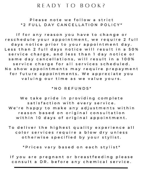 SERVICES | Cleo Salon